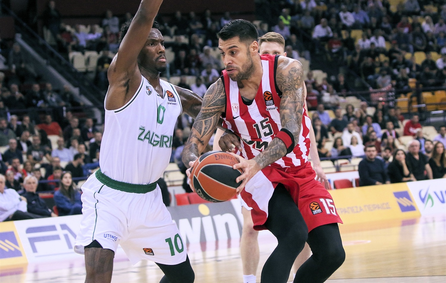 Euroleague Ολυμπιακος Ζαλγκιρις Drazen - Georgiou Club
